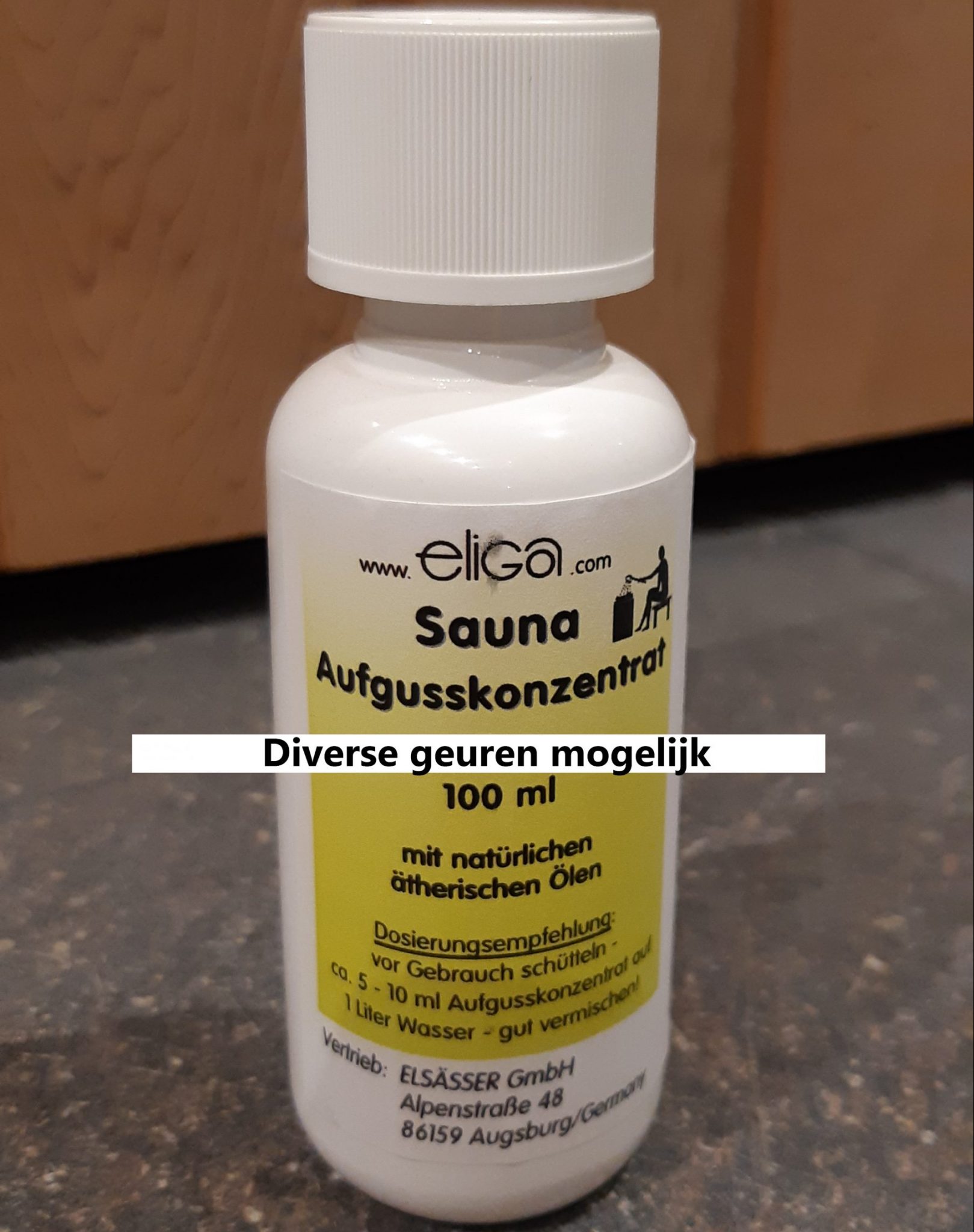 Eliga saunageur Eukalyptus Flesje 250 ml - Zwembad Centrum Roosendaal